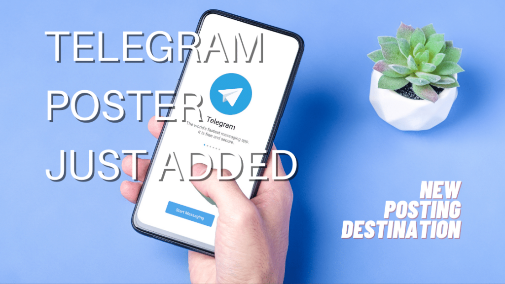 Meet Brand New Telegram Poster - RSSground.com